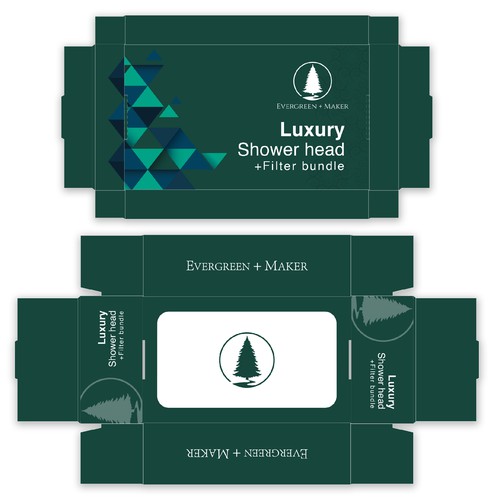 Designs | EverGreen + Maker Shower bundle pack box | Product packaging ...