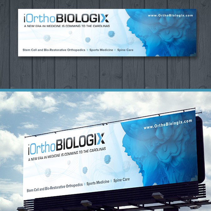 Teaser Billboard AD for a New Biologics Orthopedic Practice! | Signage ...