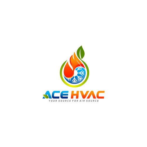 Designs | Sustainable Heating and Cooling Logo | Logo design contest