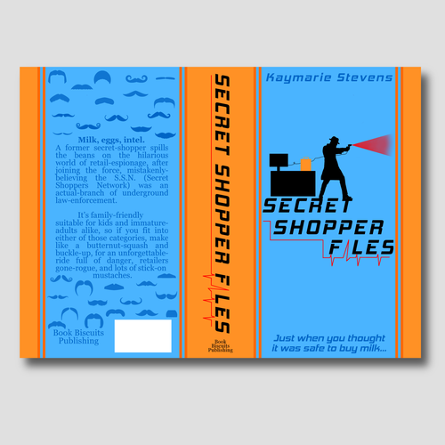 Bold and classy espionage book-cover, with a twist... | Book cover contest