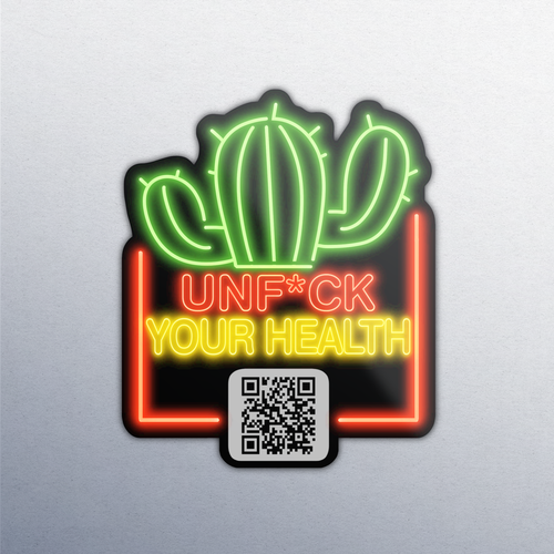 Designs | Vintage Sticker designs for free spirited health coach ...