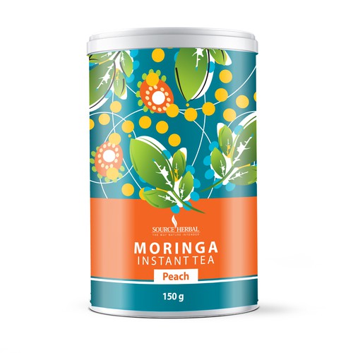 Designs | Unique Label Artwork for Moringa Tea that will Pop on the ...