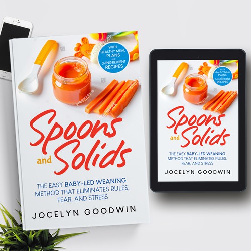 Designs | Baby-Led Weaning Book Cover | Book cover contest