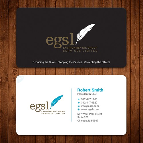 Designs | Environmental Firm Looking for High Impact Business Card ...