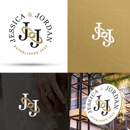 Designs | Custom monogram for the wedding of Jessica and Jordan | Logo ...