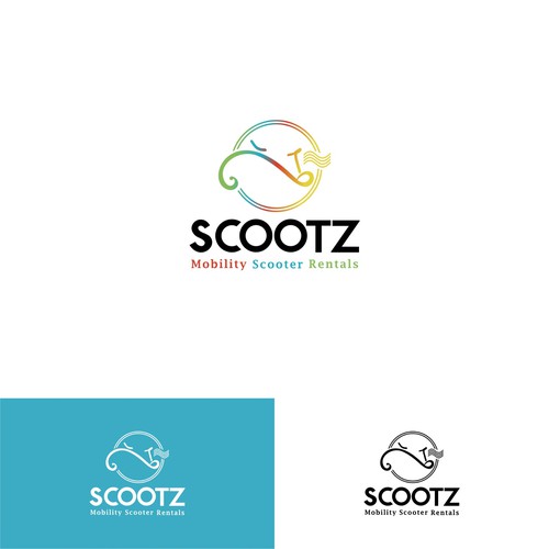 Designs | Modern and bold logo for cool mobility scooter rental company ...