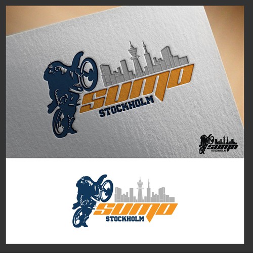 Create a sporty logo for a group of supermoto riders | Logo design contest