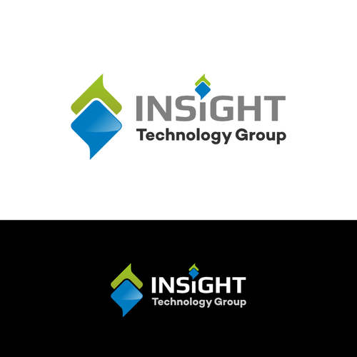 Clean, sleek, professional logo for technology consulting company ...