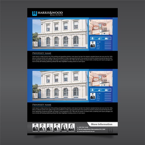 Design a newspaper template for Real Estate advertising | Other ...