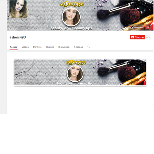 Ashers490 Youtube webpage design | Social media page contest