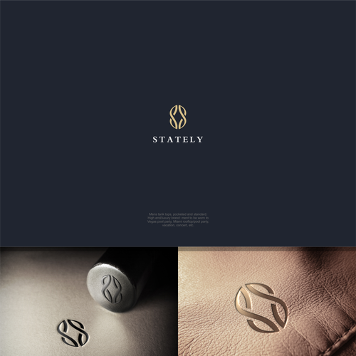Create a Mens Luxury Tank Top Logo for Stately! | Logo design contest