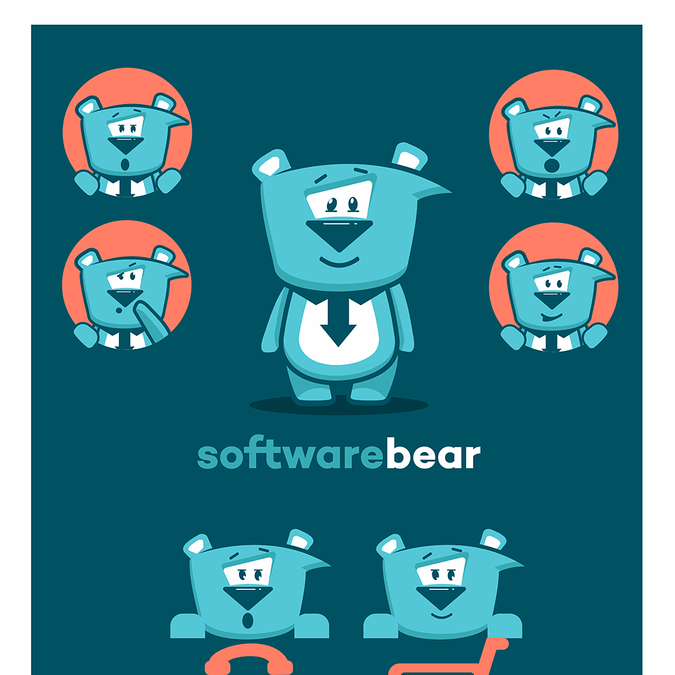 Software Bear - Design a Fun/Trustworthy/ Creative Avatar (Mascot ...