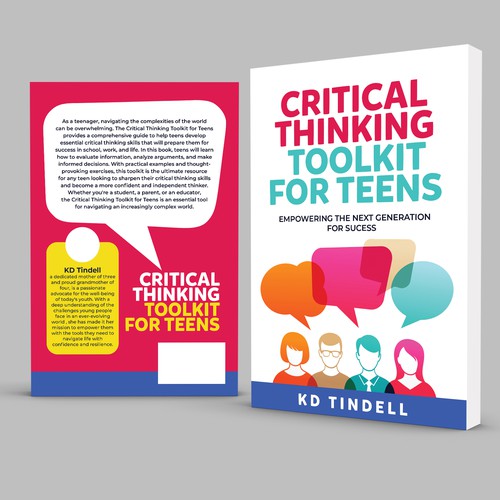 Designs | Critical Thinking Skills for Teens | Book cover contest