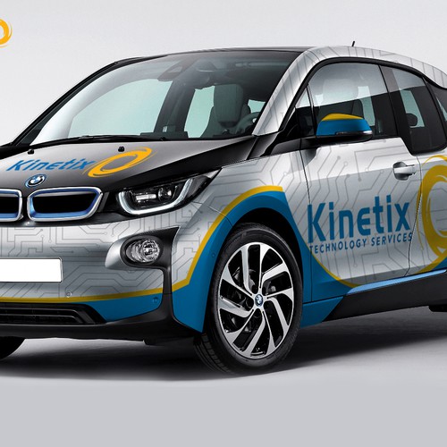 Designs | Kinetix Car Decal | Car, truck or van wrap contest