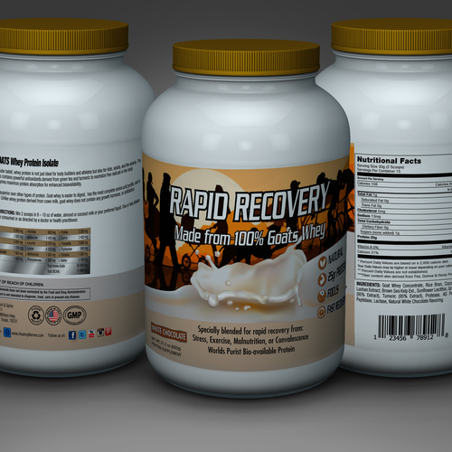 Protein Label Design | Product label contest