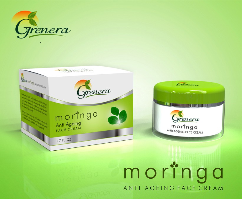 Moringa Antiageing Face Cream | Product packaging contest