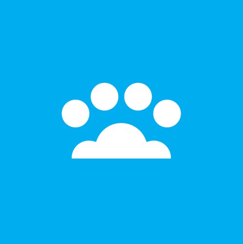 Blue Paw Logo Brand
