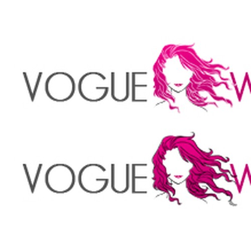 Chic, High-Fashion Logo Design for a Wigs / Hair site (Voguewigs.com ...