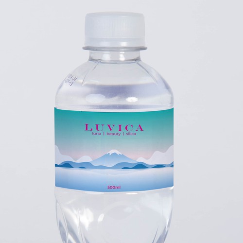 Designs | Label design for [beauty mineral water] for women | Product ...