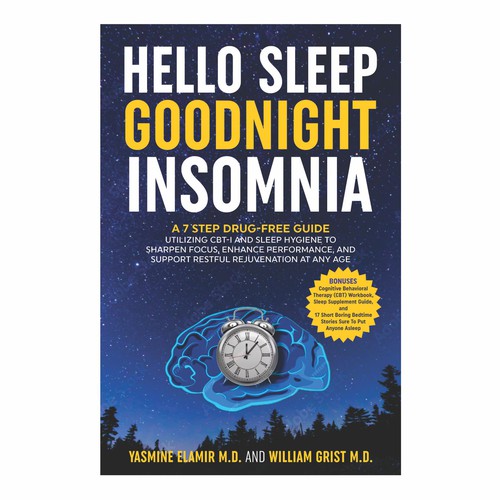 Designs | Sleep Book Cover Needed | Book cover contest