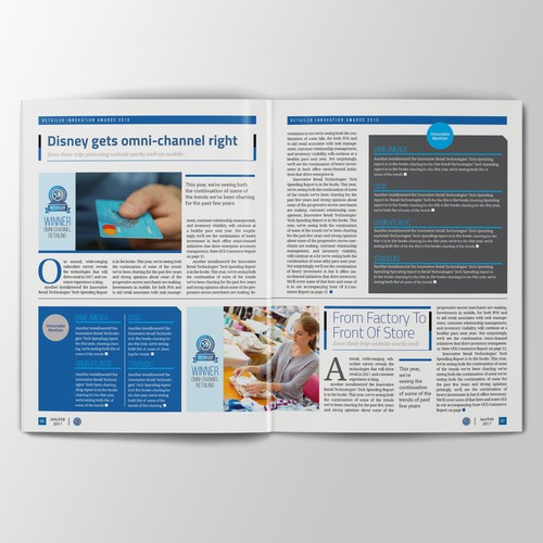 Design LAYOUT for Special Magazine Article | Other book or magazine contest