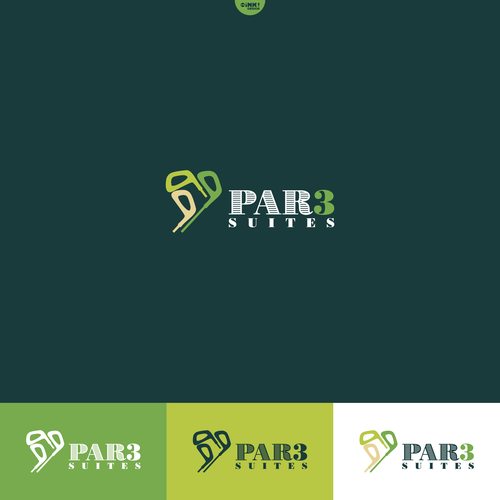 Designs | Par 3 Suites | Logo & business card contest