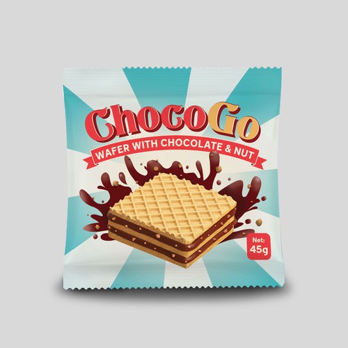 Designs | Retro Design for a Small Wafer | Product packaging contest