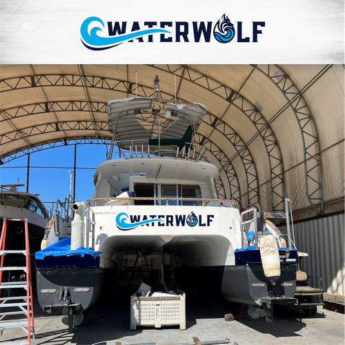 Designs | Logo for yacht - "waterwolf" | Logo design contest