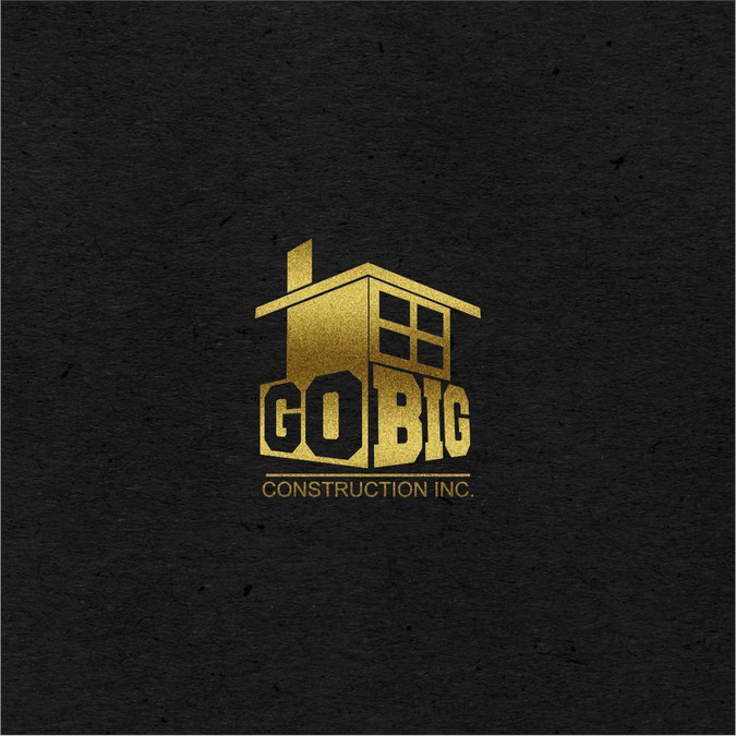 Logo for construction company in Toronto- Go Big Construction. | Logo ...