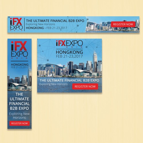 Design A Cool Banner for The Largest Financial B2B Expo | Flash banner ...