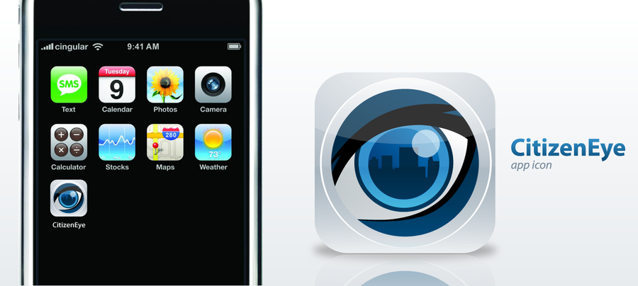 Logo needed for new iPhone app - Citizen Eye | Button or icon contest