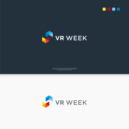 Create an iconic logo for VR Week, a new virtual reality publication ...