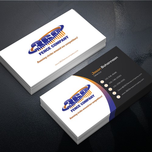 360 Fence Company | Business card contest