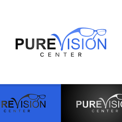 Optometry logo for Pure Vision Center | Logo design contest