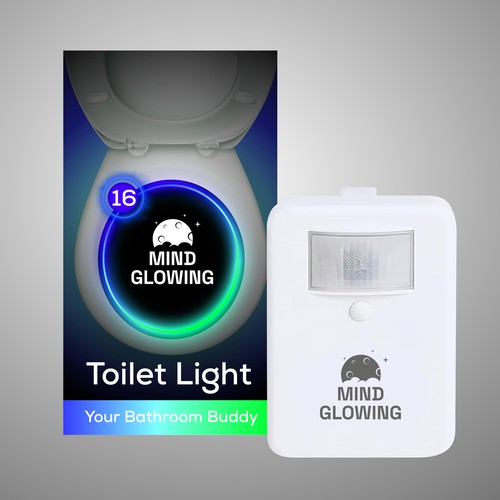 Designs | A cool & engaging box design for our Toilet Light, a popular ...
