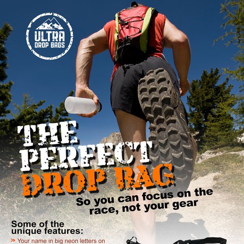 Create a sales flyer for Ultra Drop Bags | Print or packaging design ...