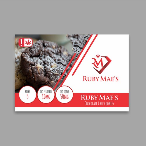 Design package label for Ruby Mae's, a Medical Marijuana edibles ...