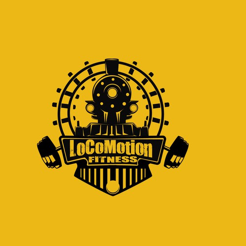 LoCoMotion Fitness needs a Locomotive Logo | Logo design contest