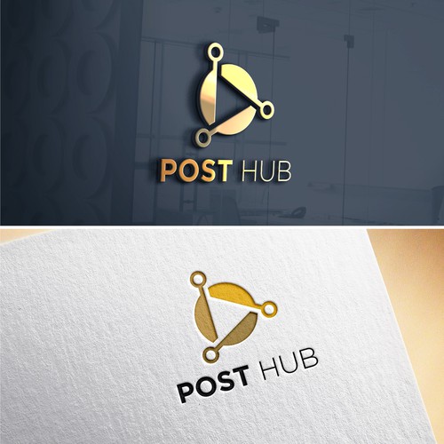 Designs | Design a fun playful logo for my new company Post Hub | Logo ...