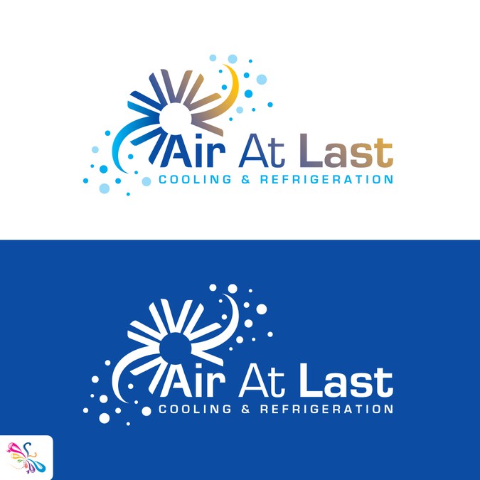 Sharp, modern HVAC company logo | Logo design contest