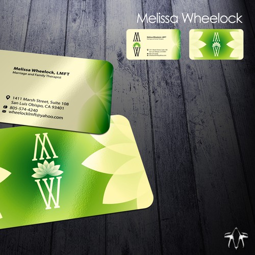 California Therapist Needs Business Card And Lots More Projects To Come ...