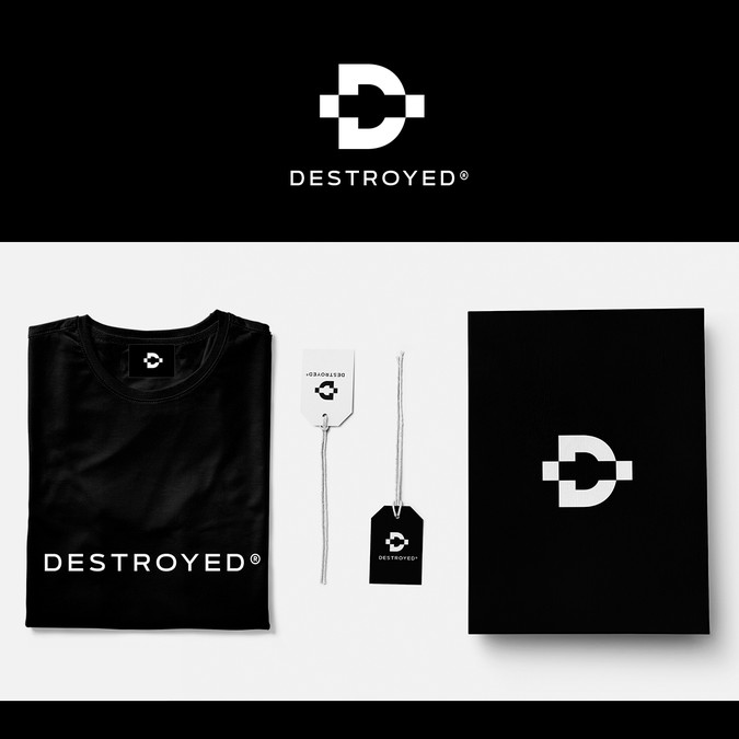 Erstelle ein modernes Logo für "DESTROYED , unser Modelabel! | Logo ...
