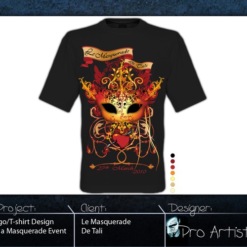 Logo/T-shirt Design for a Masquerade Event | Logo design contest
