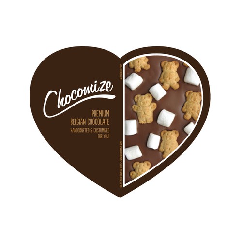 Designs | New heart-shaped product packaging wanted for Chocomize ...