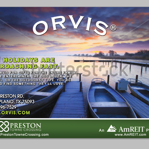 Designs | Create an ad for Orvis | Postcard, flyer or print contest