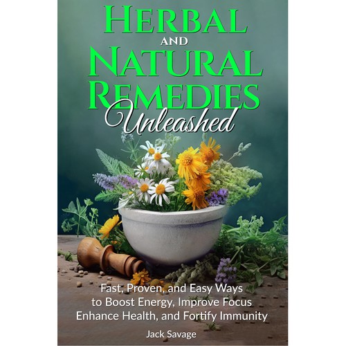 Designs | Powerful and eyecatching Book Cover designs for "Herbal and ...