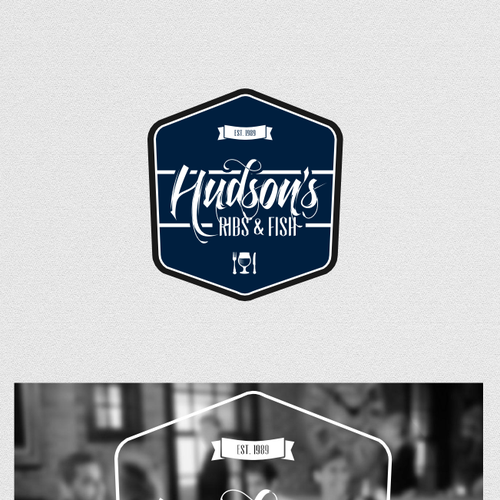 New logo wanted for Hudson's Ribs & Fish | Logo design contest