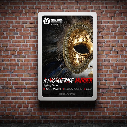 Make a KILLER Postcard and Flyer for a Murder Mystery Dinner ...