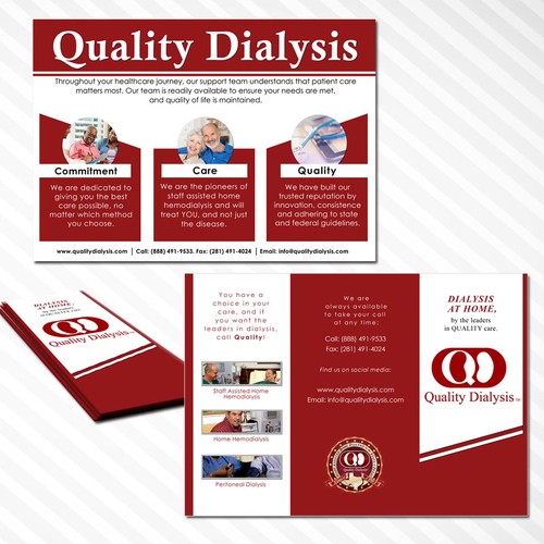 Healthcare: Dialysis | Brochure contest