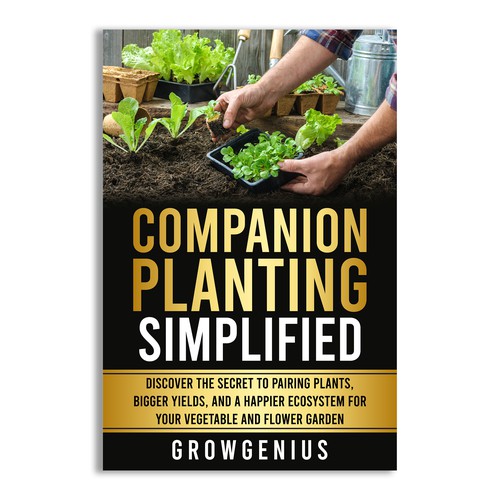 Designs | Companion planting book cover that grabs attention and ...